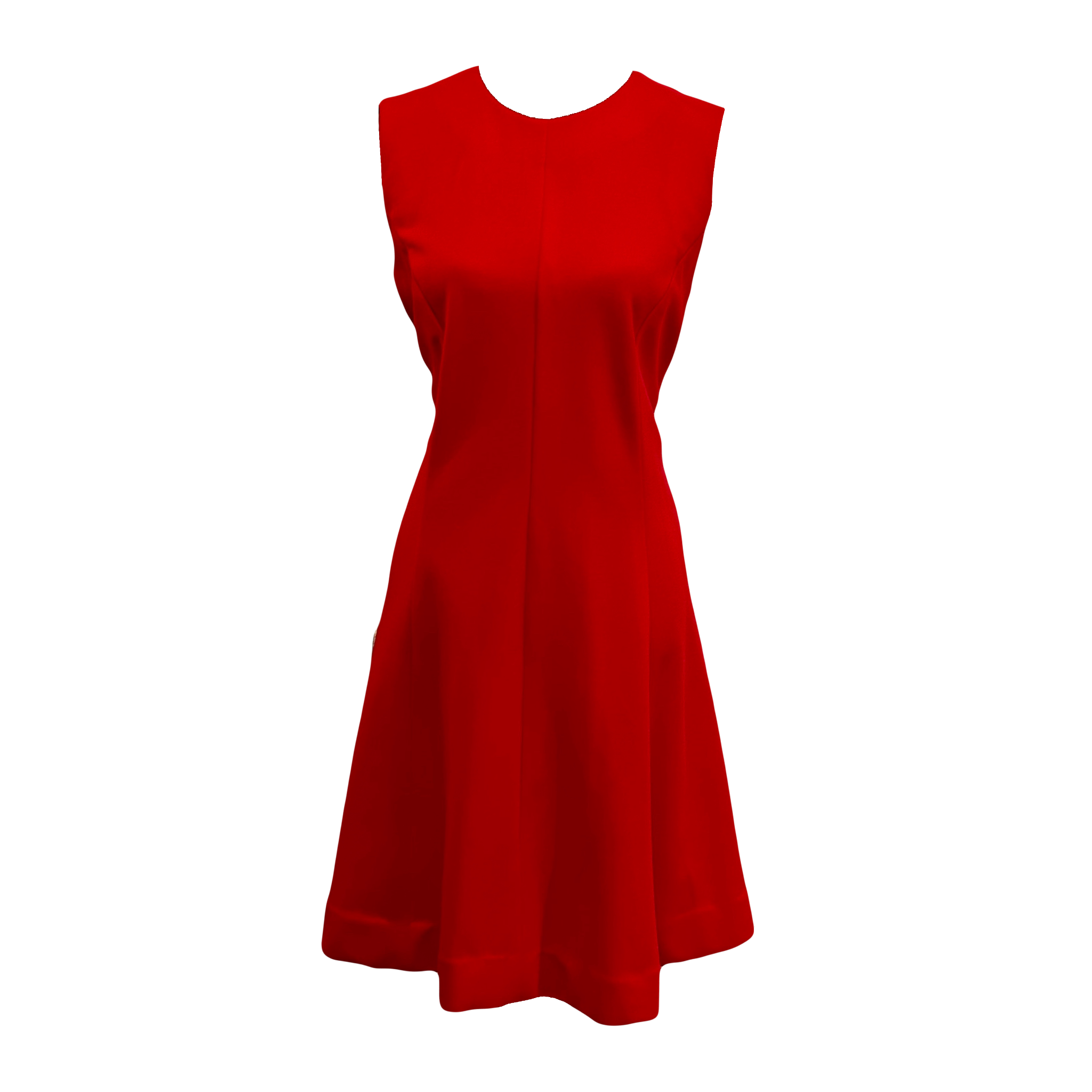 Scarlett Flare A-Line Day Dress in Red – 2Earthymamas